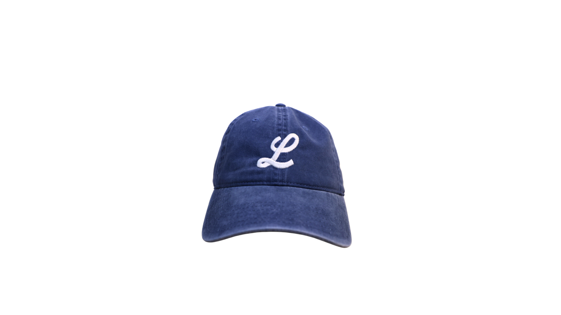 Launderette NYC Blue Cursive L Hat